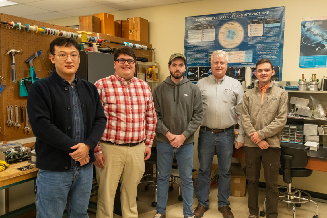 Radiation detector built at Oklahoma State University installed in ...
